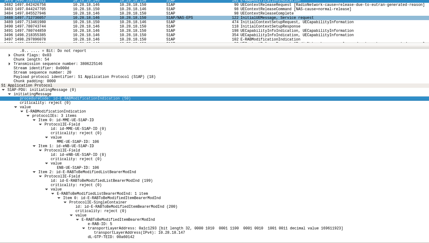 E-RAB Modification Indication - no reponse · Issue #864 · open5gs/open5gs · GitHub