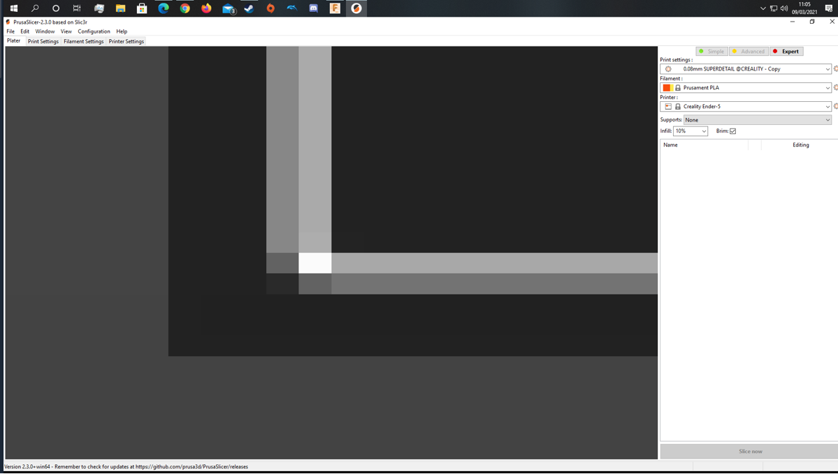 OpenGL Windows 10: 3d Editor Unavailible · Issue #6204 · prusa3d/PrusaSlicer · GitHub