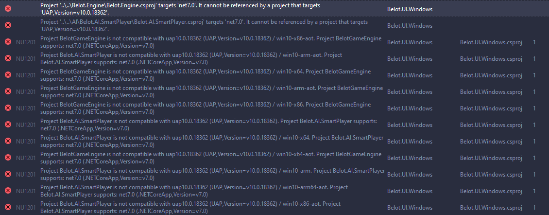 Moving projects to .NET 7 causes Belot.UI.Windows to break · Issue #10 · NikolayIT ...