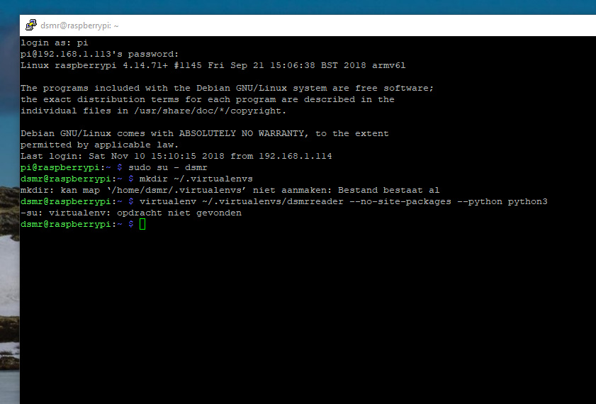 dsmr installatie op de PI · Issue #552 · dsmrreader/dsmr-reader · GitHub