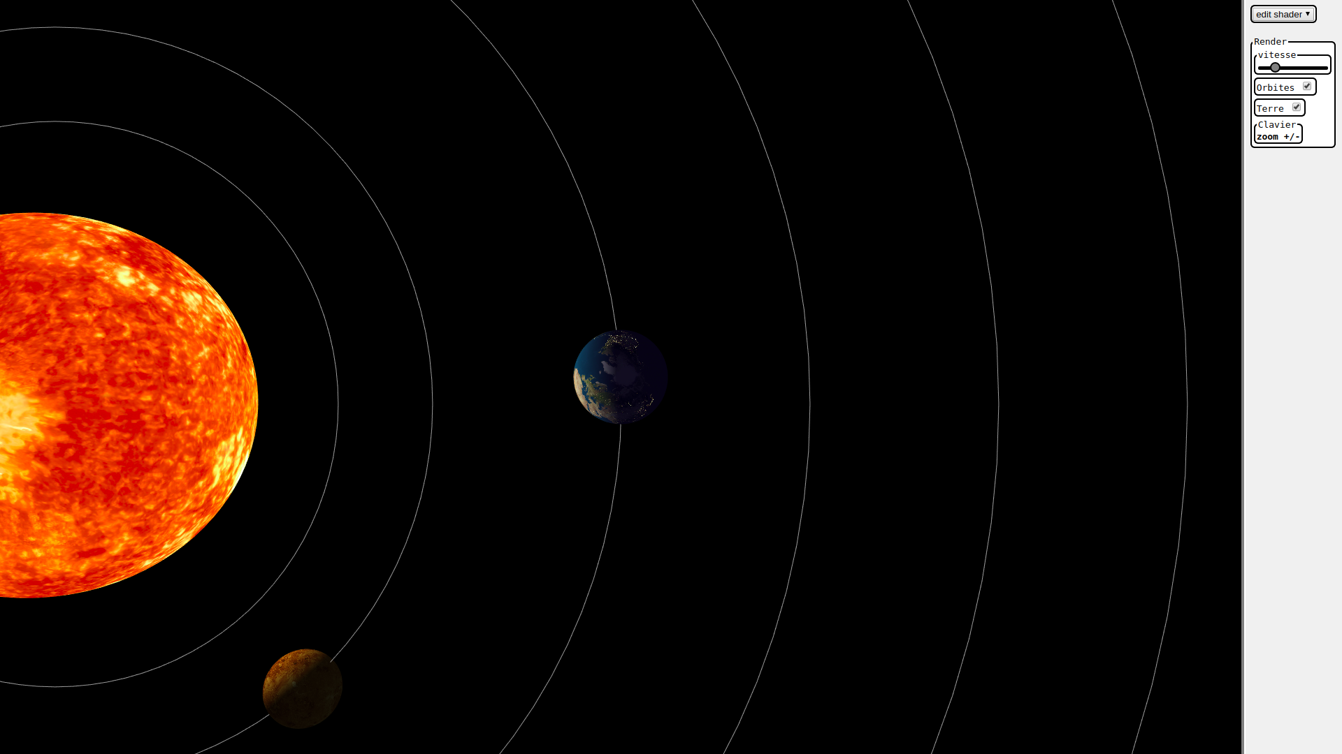 GitHub - JohnGBA/SolarSystemWebGL: Model of the Solar System using ...