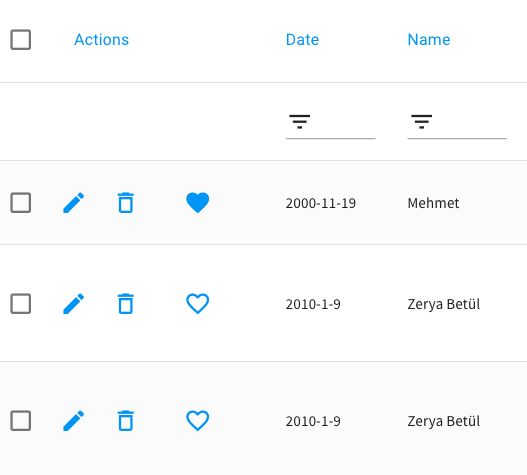 Add Favorite Icon & Functionality · Issue #2175 · mbrn/material-table · GitHub