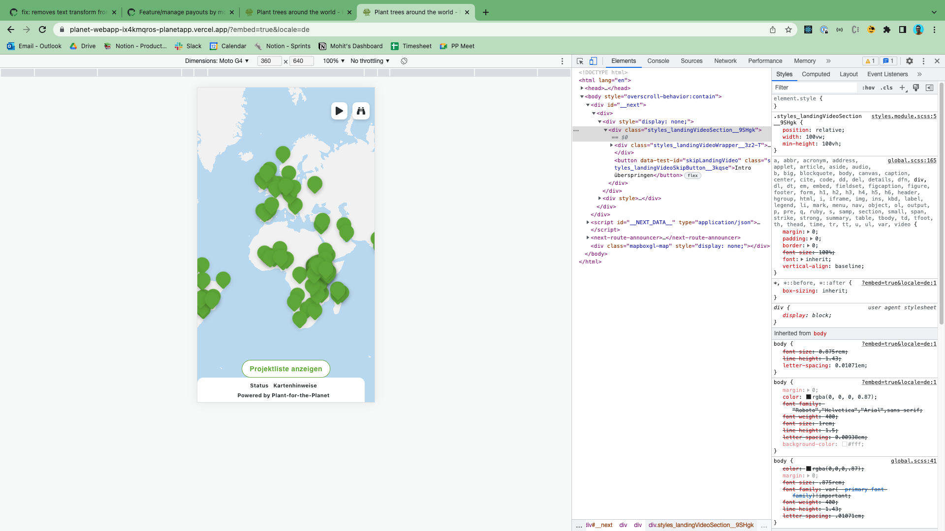 fix: removes text transform from MuiButton text by mohitb35 · Pull Request #1572 · Plant-for-the ...