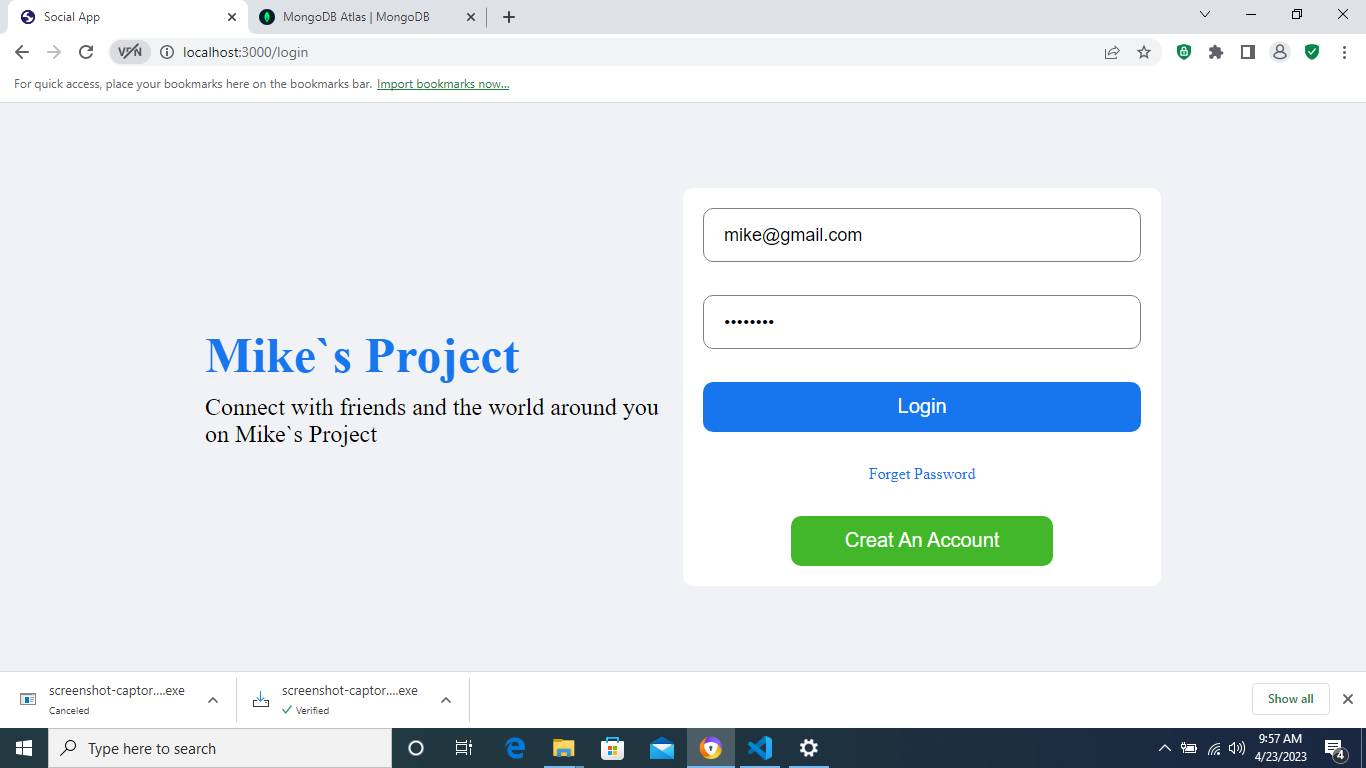 GitHub - mikechuks/socialWebApp