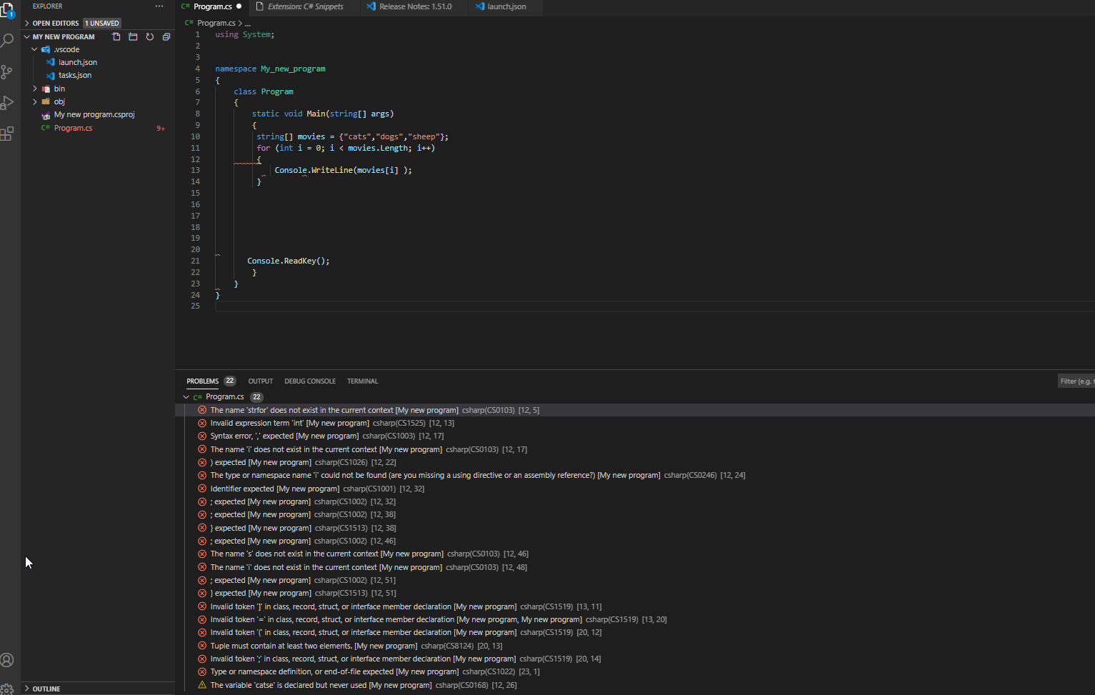 False error reportings · Issue #2007 · OmniSharp/omnisharp-roslyn · GitHub