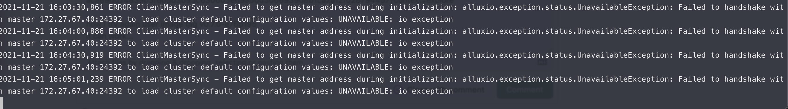 [BUG] alluxioruntime-controller error converting YAML to JSON: yaml: line 29: did not find ...