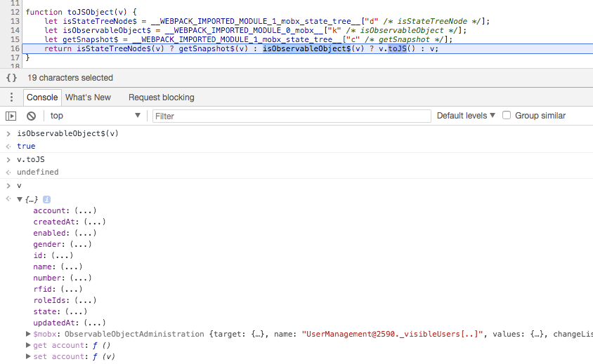 [Question] get JSON back from mst · Issue #500 · mobxjs/mobx-state-tree · GitHub