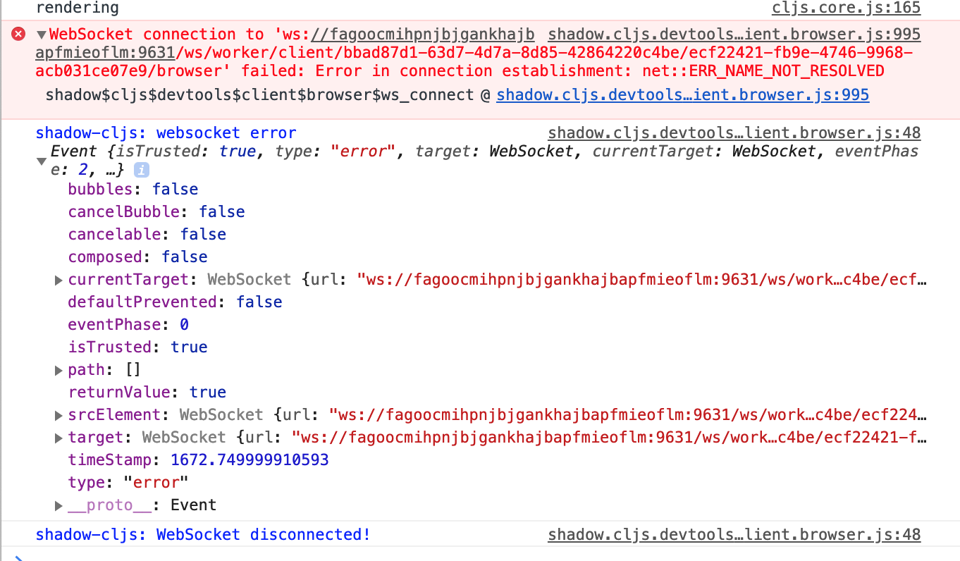 Debug a page running inside a Chrome extension · Issue #470 · thheller/shadow-cljs · GitHub