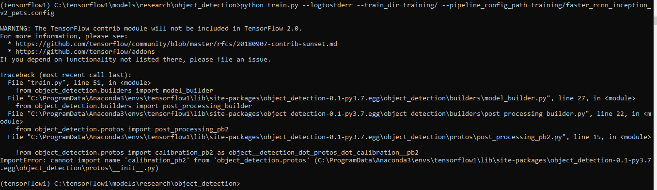 Error On Import Object Detection Builders Py In Object Detection Model · Issue 1832