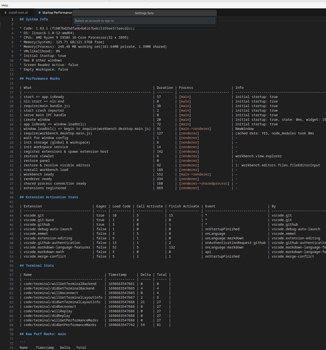 vscode 1.83.0 freezes on folder with git, debian bookworm 12 · Issue #195070 · microsoft/vscode ...
