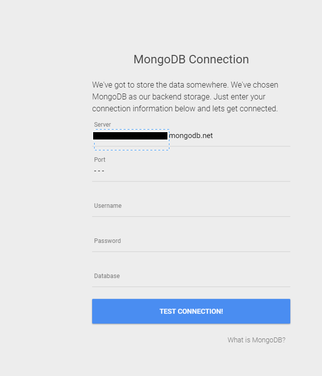 Cannot connect to MongoDB Atlas and finish Installation · Issue #243 · polonel/trudesk · GitHub