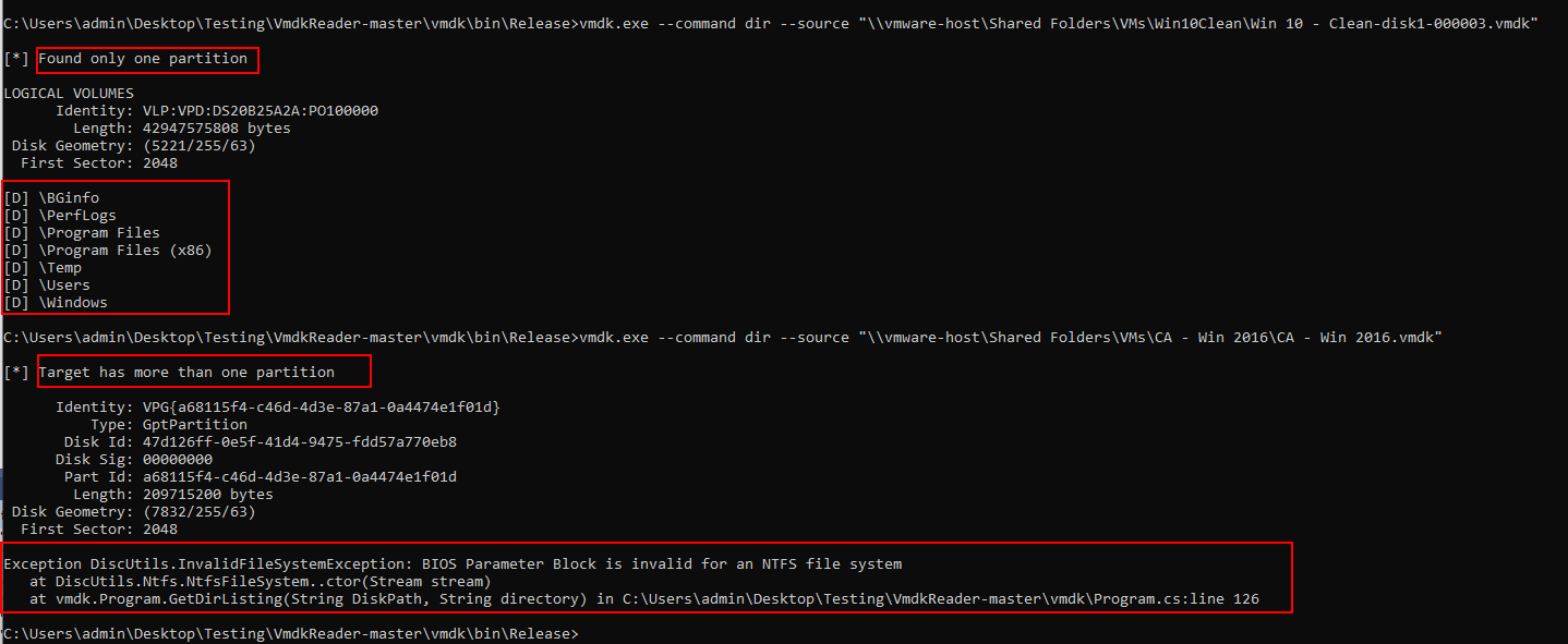 Bug : When multiple partition present · Issue #1 · leftp/VmdkReader · GitHub