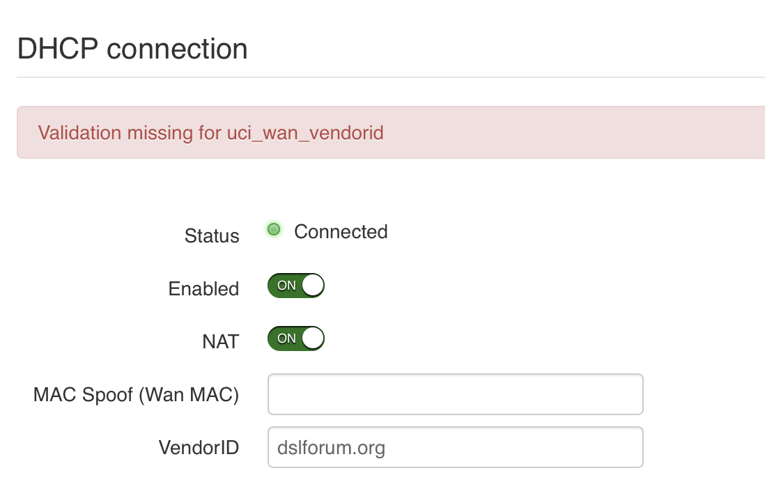 Connection Issue & DNS servers not sticking · Issue #750 · Ansuel/tch-nginx-gui · GitHub