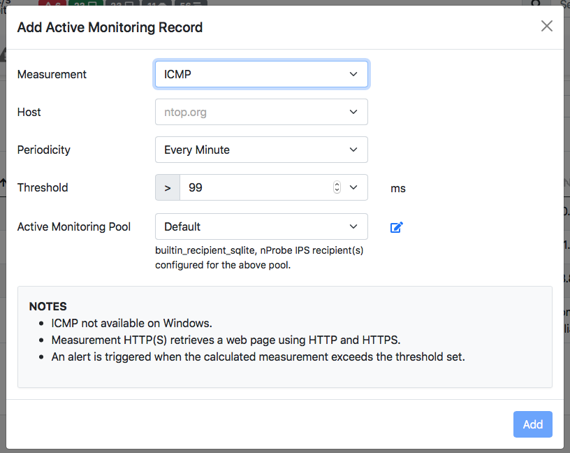 Active Monitoring: Ping all SNMP devices · Issue #5809 · ntop/ntopng ...