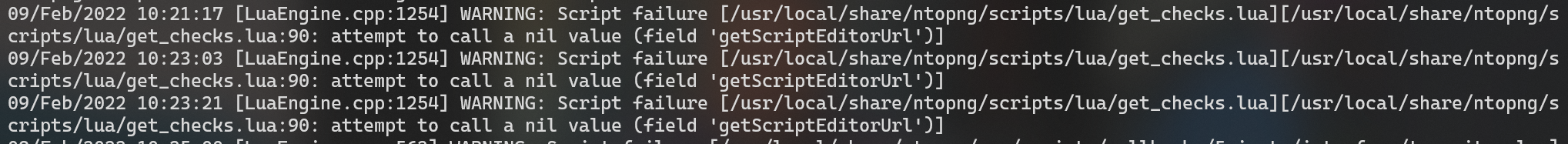 Checks script errors · Issue #6297 · ntop/ntopng · GitHub