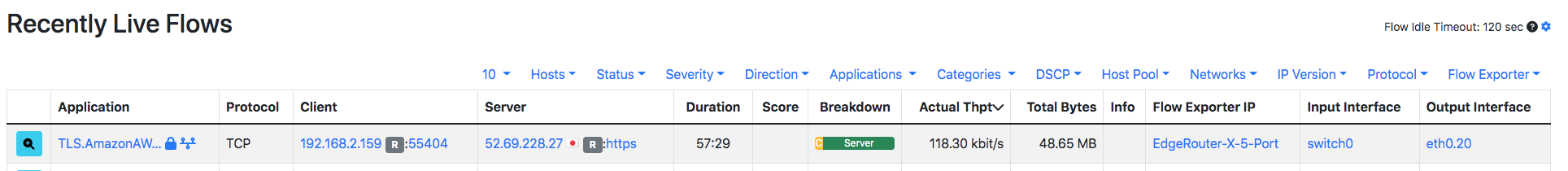 SNMP Information Missing from Live Flows · Issue #6820 · ntop/ntopng · GitHub