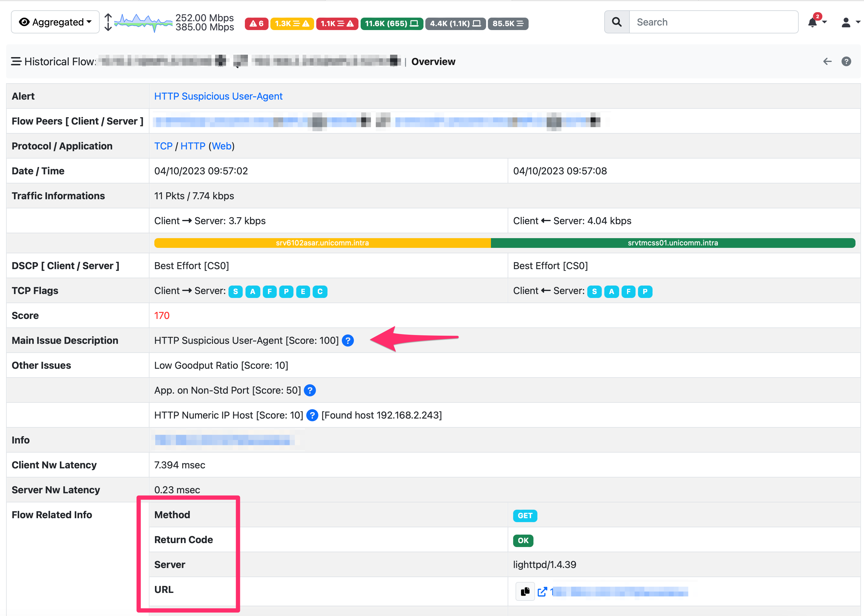 Missing User Agent in Historical Flows · Issue #7379 · ntop/ntopng · GitHub