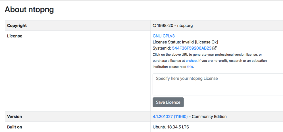 Misleading message reported when adding license with --community · Issue #4657 · ntop/ntopng ...