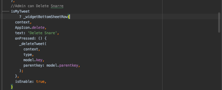 Creating Realtime Database Admin Users · Issue #124 · TheAlphamerc/flutter_twitter_clone · GitHub