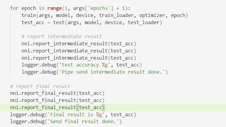 关于nni问题#2000 default metric graphs are empty after completing run of examples\trials\mnist ...