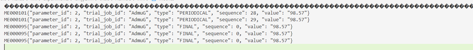关于nni问题#2000 default metric graphs are empty after completing run of examples\trials\mnist ...