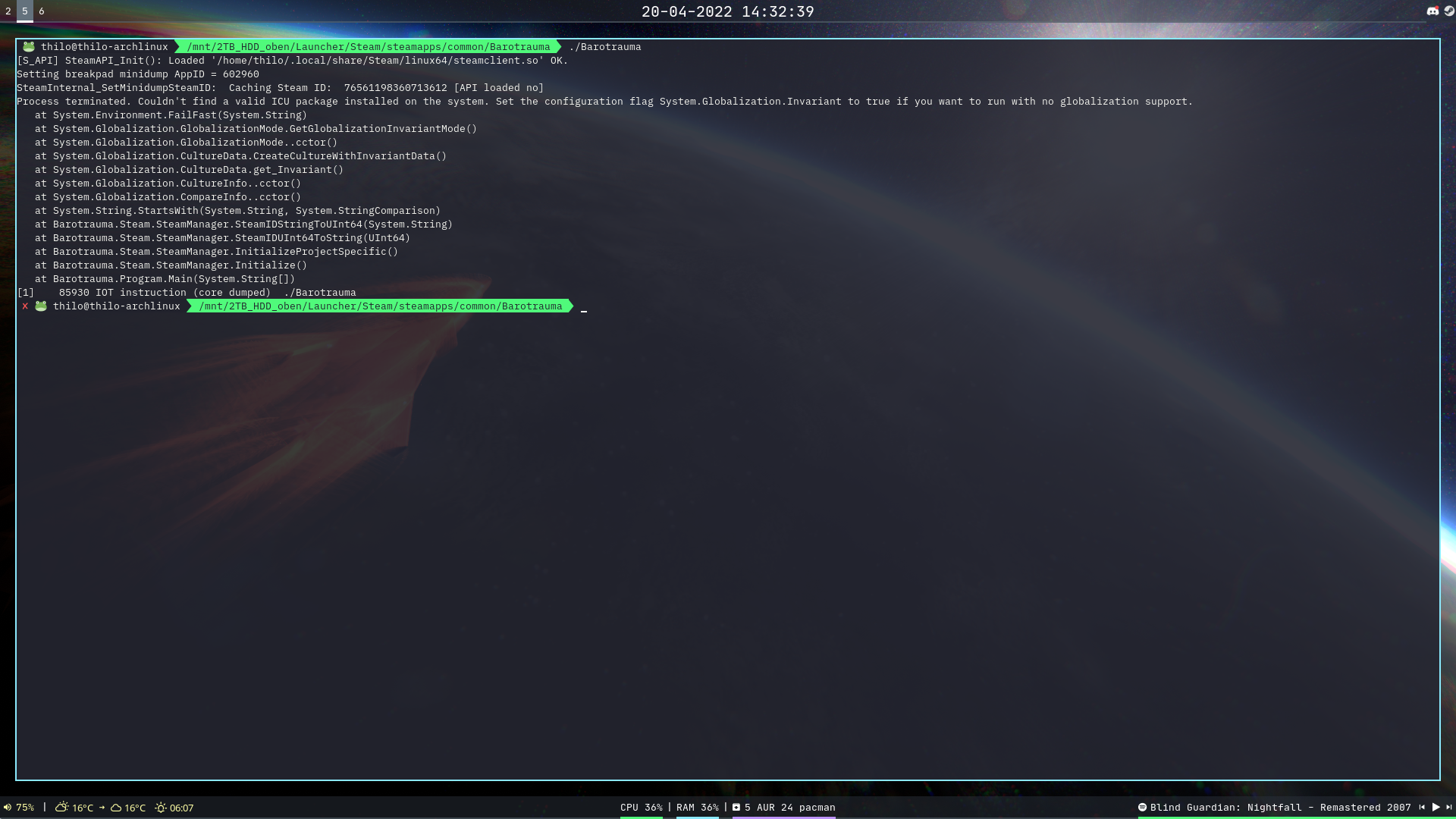 Game does not launch without DOTNET_SYSTEM_GLOBALIZATION_INVARIANT=1 · Issue #8858 ...