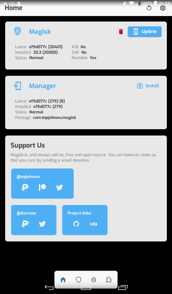 Canary Magisk Manager crashes on pre-Android 5.0 · Issue #2544 · topjohnwu/Magisk · GitHub
