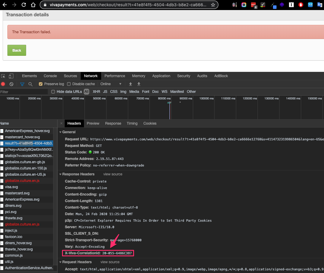 transaction failed, · Issue #1359 · VivaPayments/API · GitHub