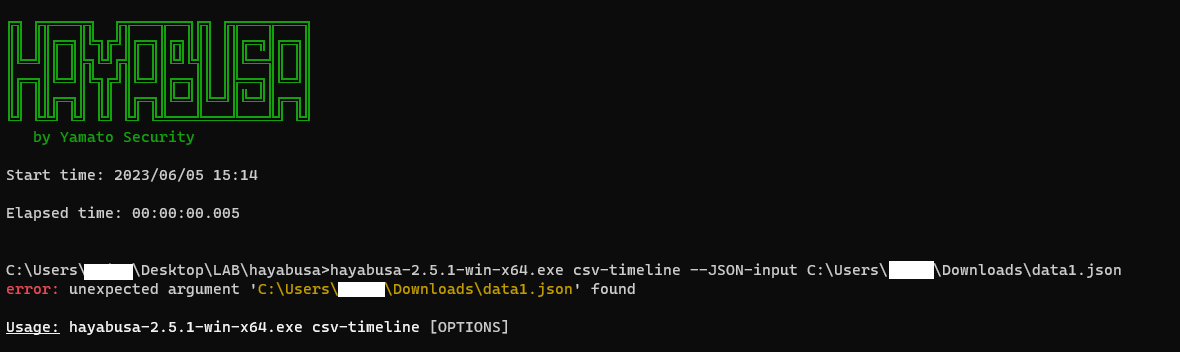 Can't used --JSON-input from JSON (export from Splunk) · Issue #1083 · Yamato-Security/hayabusa ...
