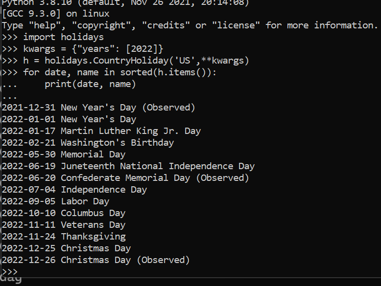 US Federal Holidays corrections · Issue #16 · bruxy70/Holidays · GitHub