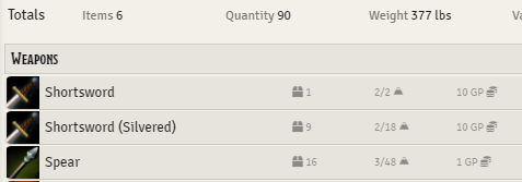 [Feature request] quick item quantity change · Issue #316 · jopeek/fvtt-loot-sheet-npc-5e · GitHub