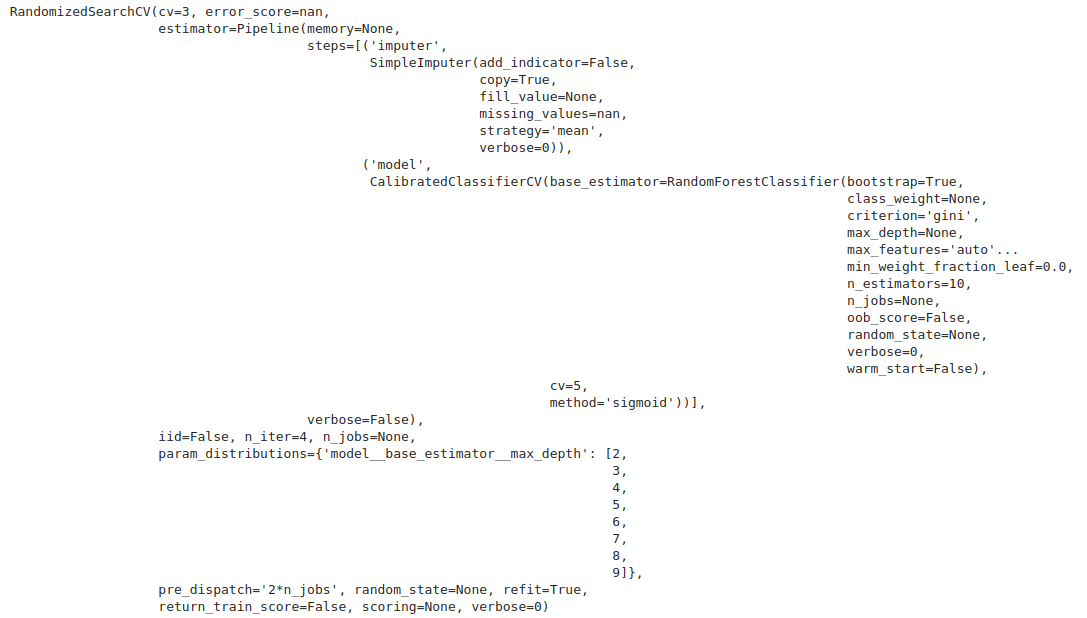 really weird __repr__ · Issue #14546 · scikit-learn/scikit-learn · GitHub