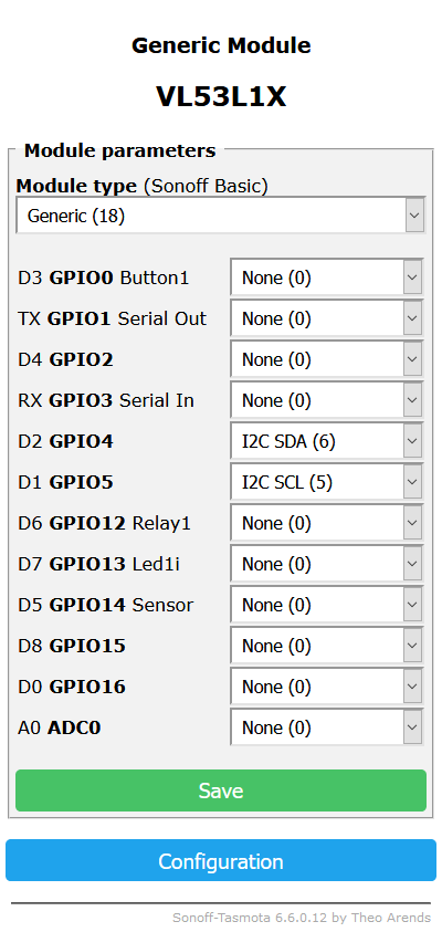 Vl53l1x Cjmcu 531 Sensor Not Responding Not Data I2c · Issue 6437 · Arendst Tasmota · Github