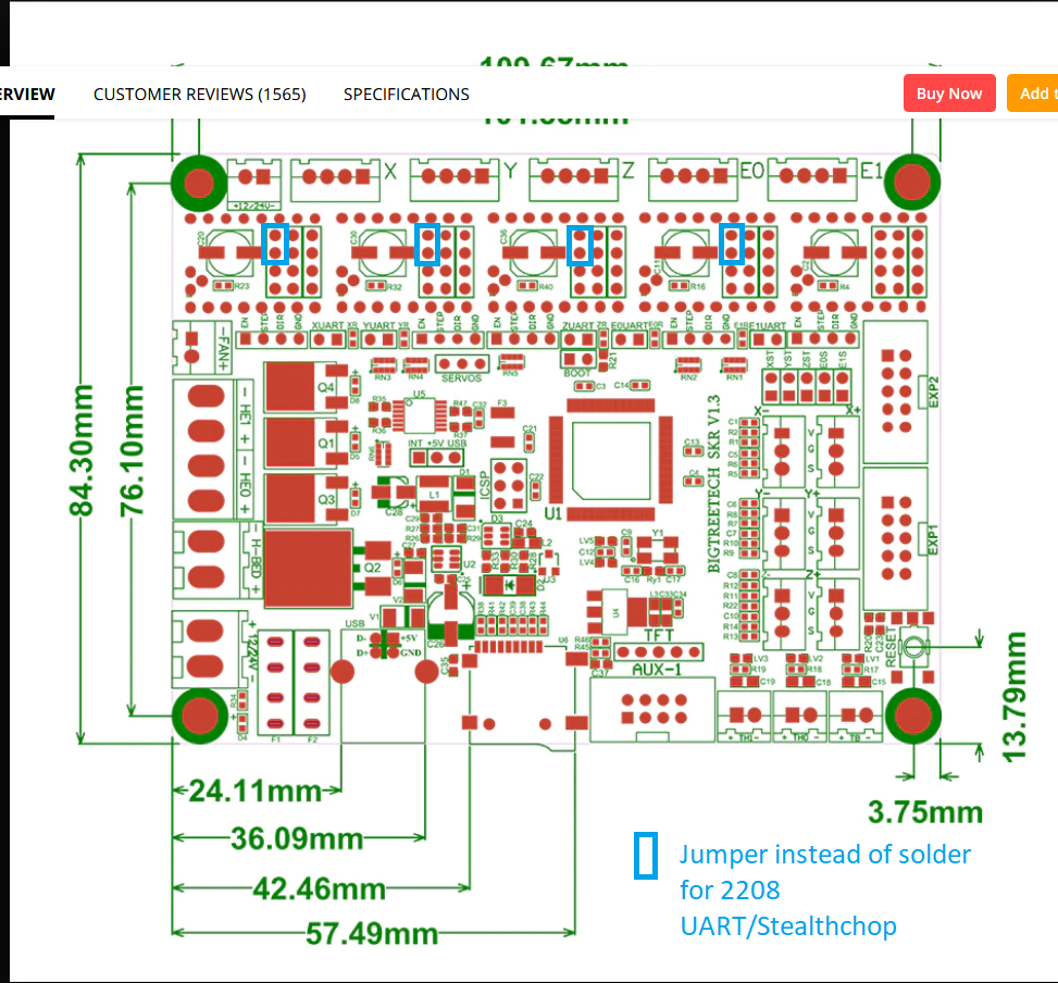 [BUG] No TMC2208 connection on SKR v1.3 · Issue #14274 · MarlinFirmware ...