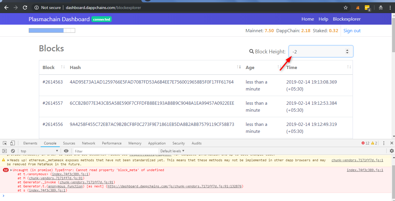 Getting uncaught error when we put block height value as 0 or less · Issue #31 · loomnetwork ...