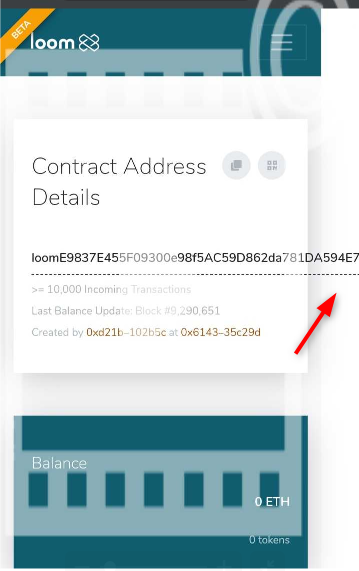 Mobile: Loom address getting overlap on contract address details page · Issue #53 · loomnetwork ...