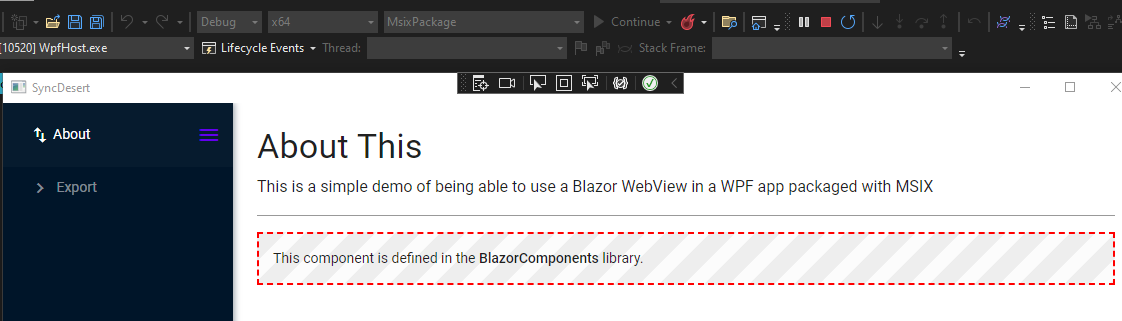 Packaged WPF Blazor WebView app crashes when looking for wwwroot in system32 · Issue #3866 ...