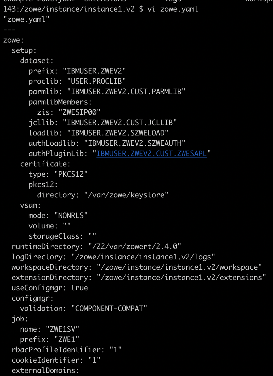 Comments in zowe.yaml file were deleted after running zwe components ... Comments in zowe.yaml file were deleted after running zwe components ...
