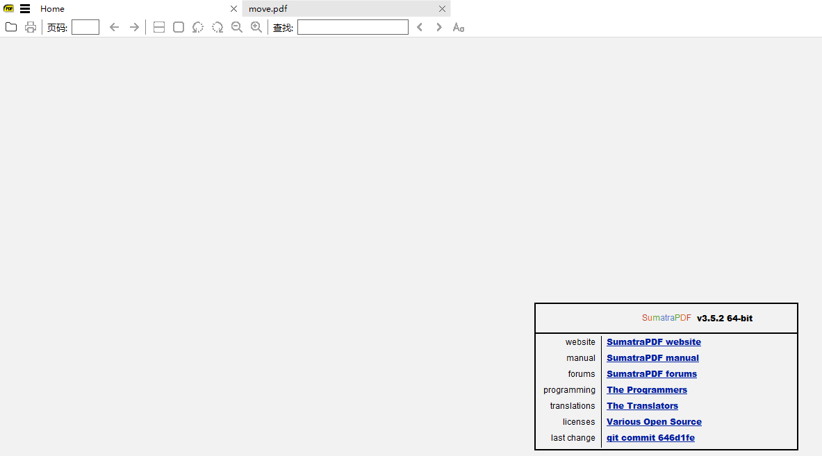 Home Page Open Default · Issue 3896 · Sumatrapdfreader Sumatrapdf · Github