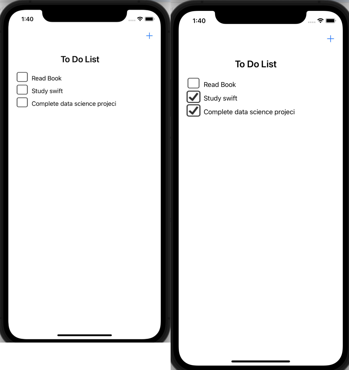 IOS TODO App With Core Data