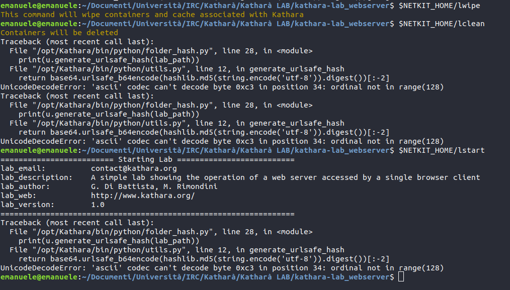 Problems in start lab · Issue #1 · KatharaFramework/Kathara-Labs · GitHub