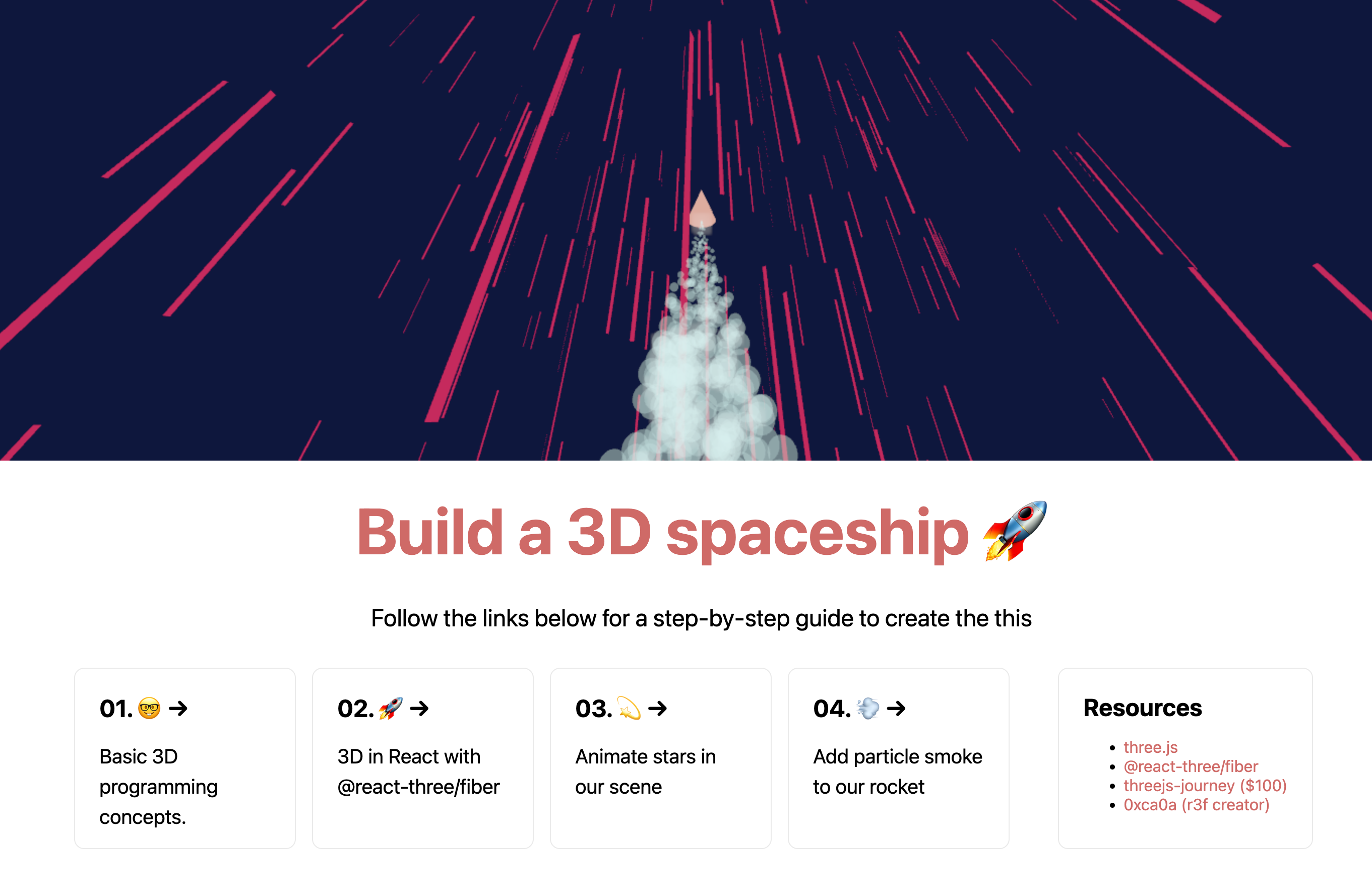 GitHub - williaster/r3f-spaceship: example repo for r3f