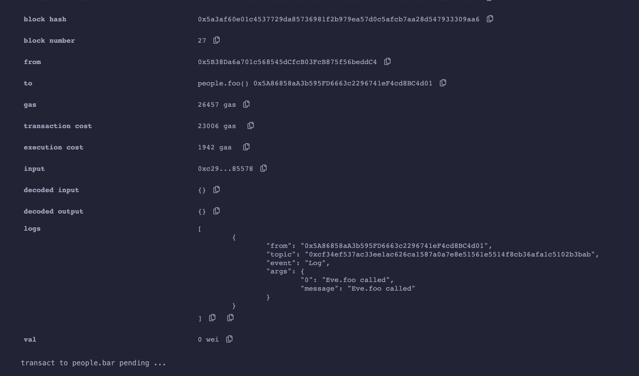 菱形继承 people.foo() 为什么只执行了Eve.foo 和文档说明不符？？ · Issue #552 · AmazingAng/WTF-Solidity · GitHub