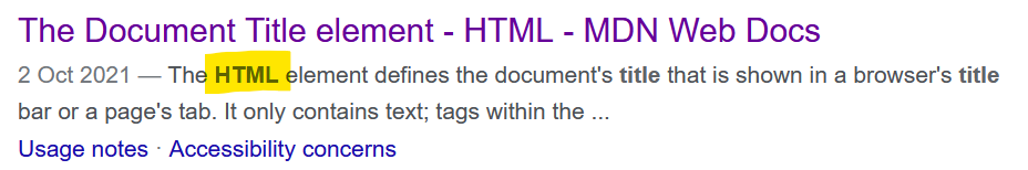 Articles with in title do not render properly in search engine results · Issue #4961 · mdn/yari ...