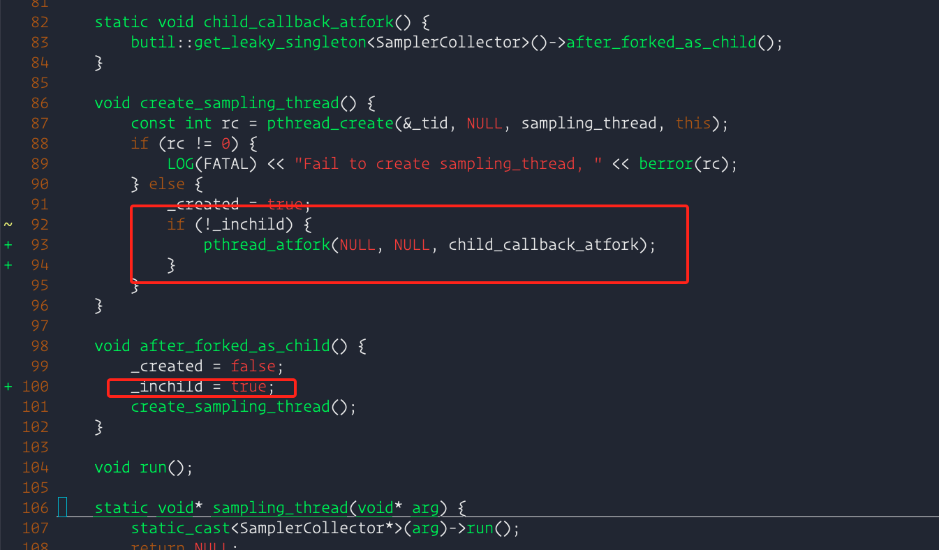 metrics fork出的子进程夯住 · Issue #1066 · apache/brpc · GitHub