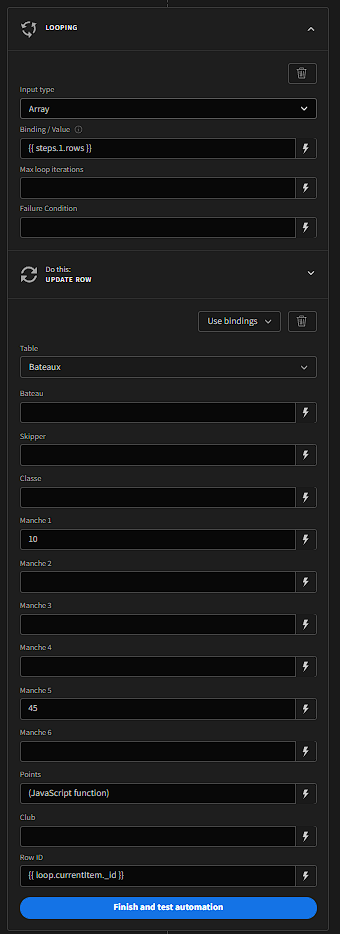 How to read multi-dimensional array from previous step with js? · Budibase budibase · Discussion ...