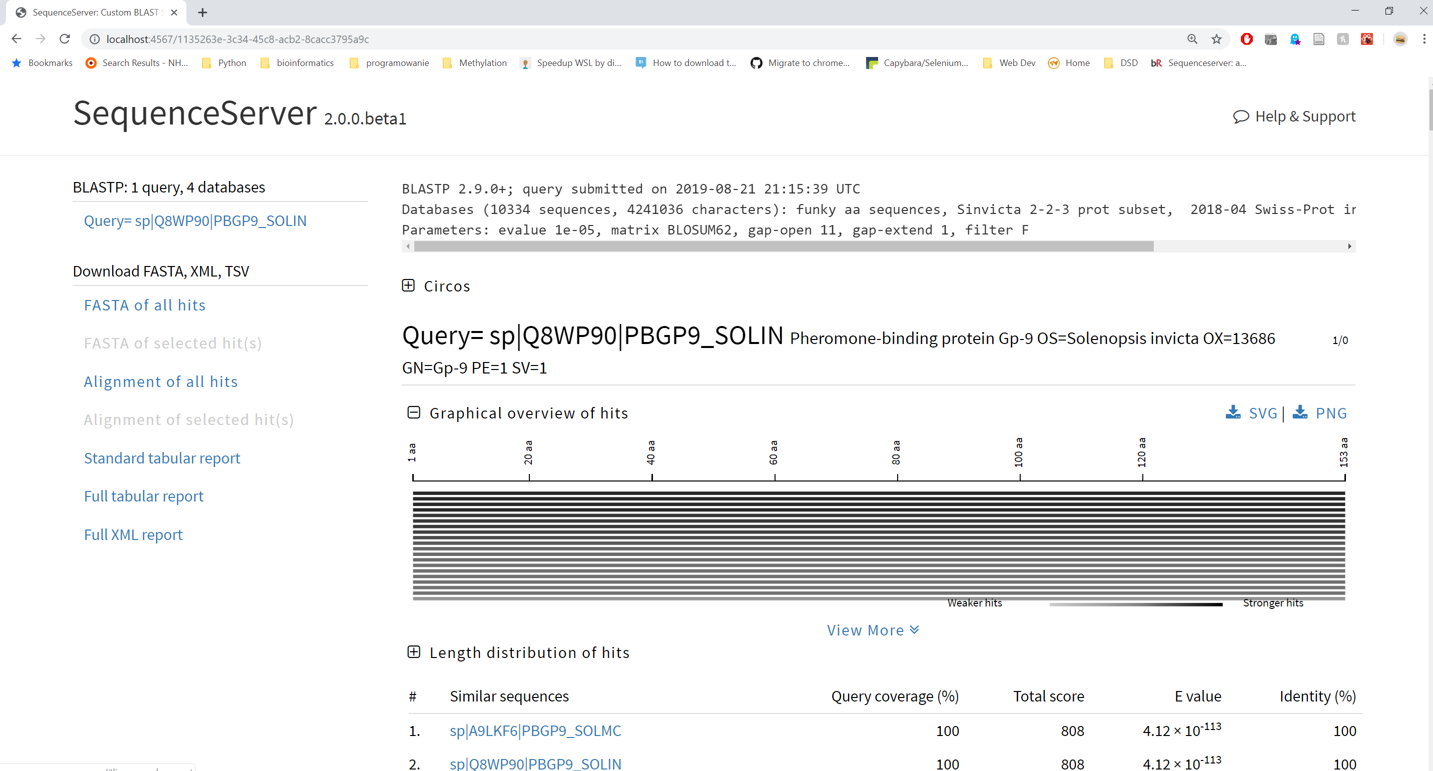 Import Blast Xml Output Issue 337 Wurmlab sequenceserver GitHub