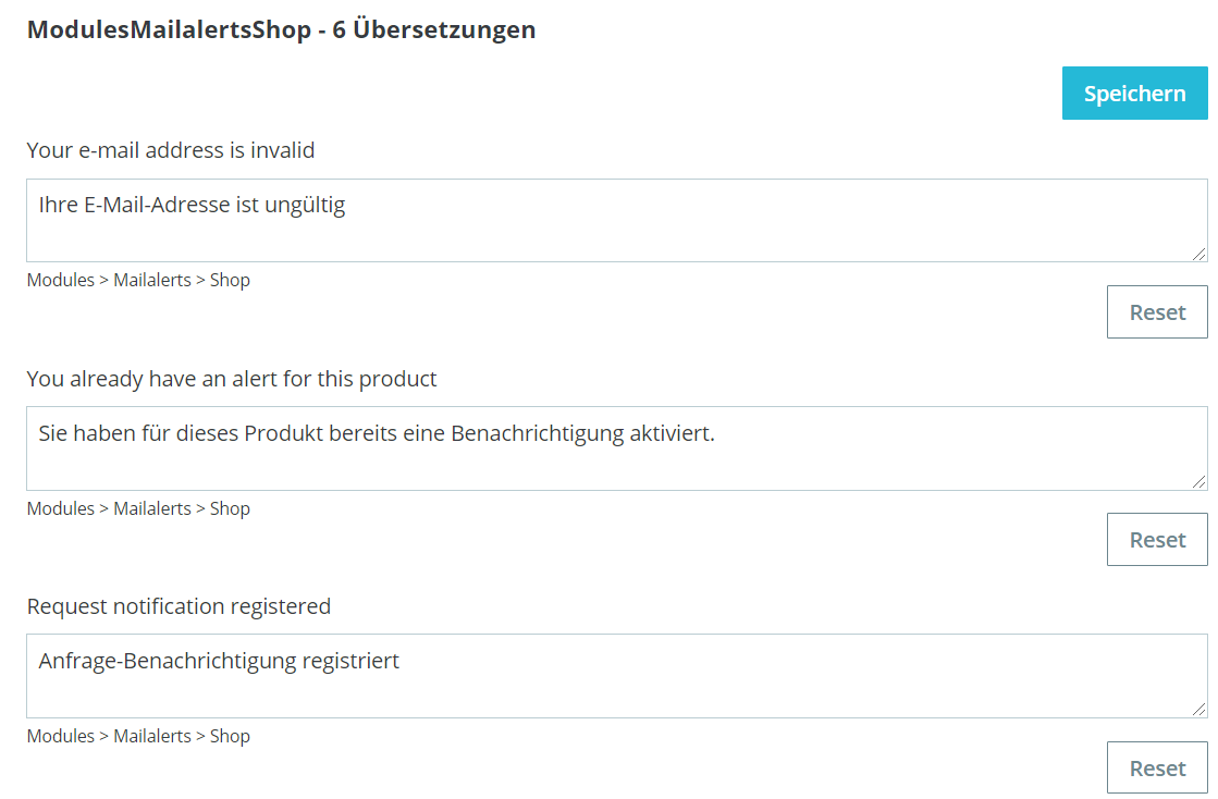 Missing translation in BO for ps_emailalerts "Modules > Mailalerts > Shop" · Issue #17810 ...