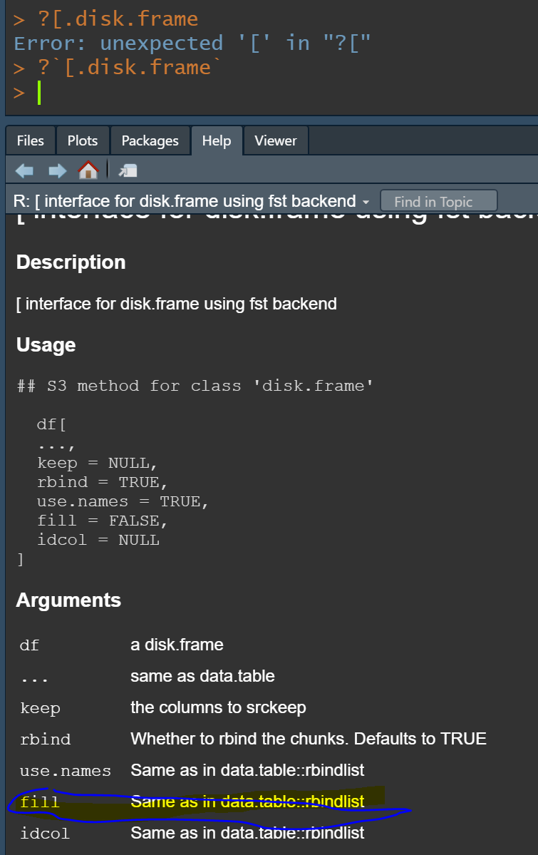 Error data.table for chunks with different columns : Error in rbindlist(res, use.names = use ...