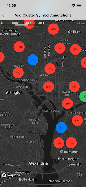 Return Clustering · Issue 1441 · Mapbox Mapbox Maps Ios · Github